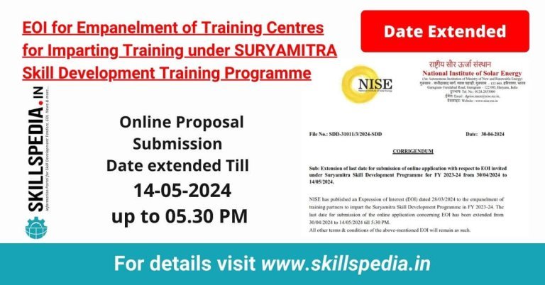 Notices/Circulars - New Skill Development Tenders, EOI, RFP, News and more...